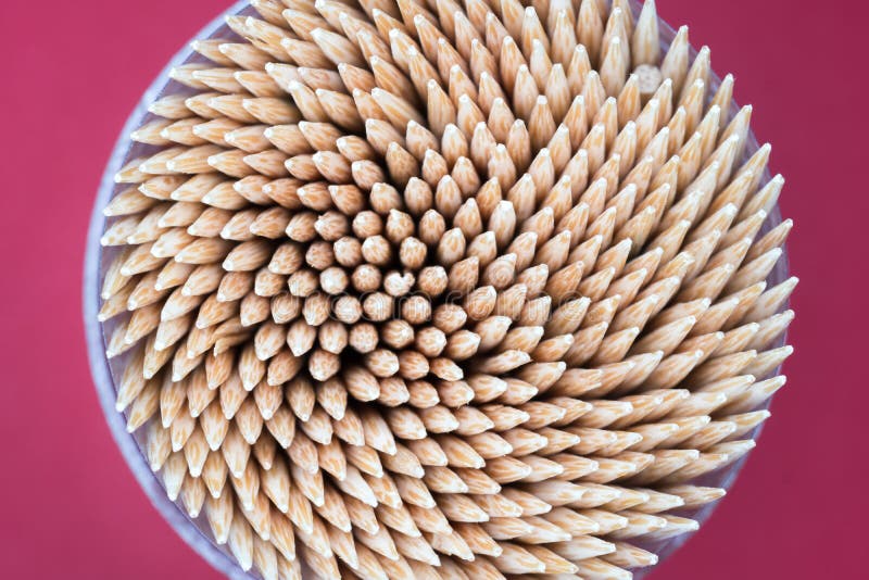 Tooth sticks from top view stock image. Image of teeth - 83089717