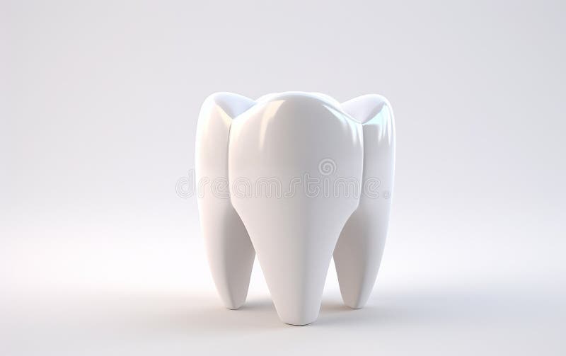 Tooth on Transparent Background -Generative Ai Stock Illustration ...