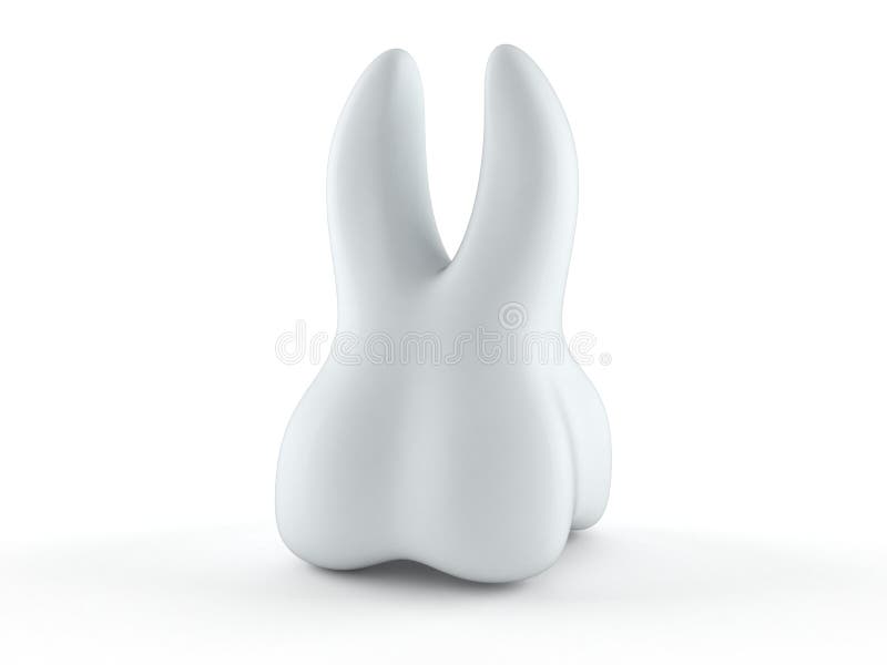 Tooth upside down stock illustration. Illustration of teeth - 108225735