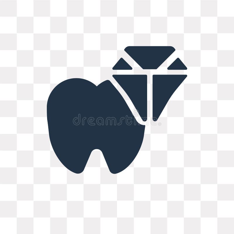 Tooth Whitening Vector Icon Isolated on Transparent Background, Stock ...