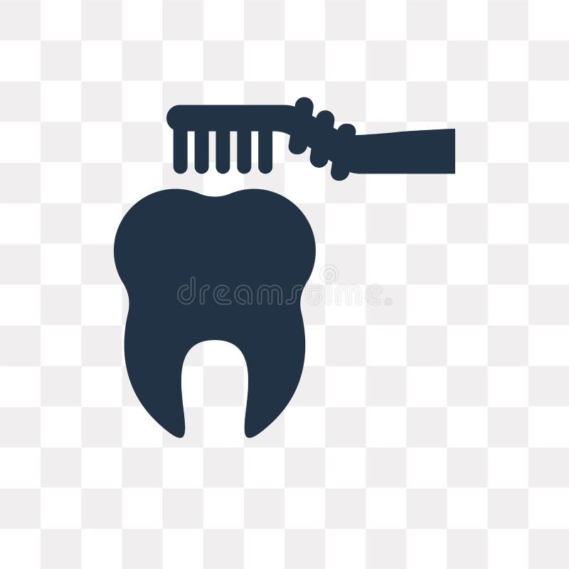 Tooth Vector Icon Isolated on Transparent Background, Tooth Tra Stock ...