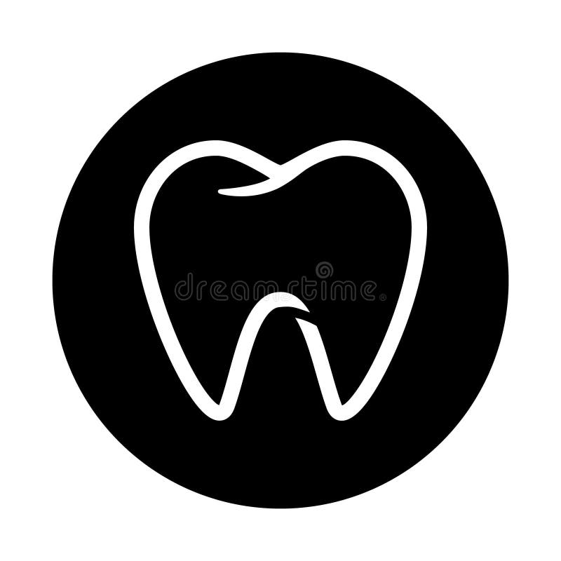 Tooth Vector Icon. Teeth Vector Illustration. Dentist Logo Vector ...
