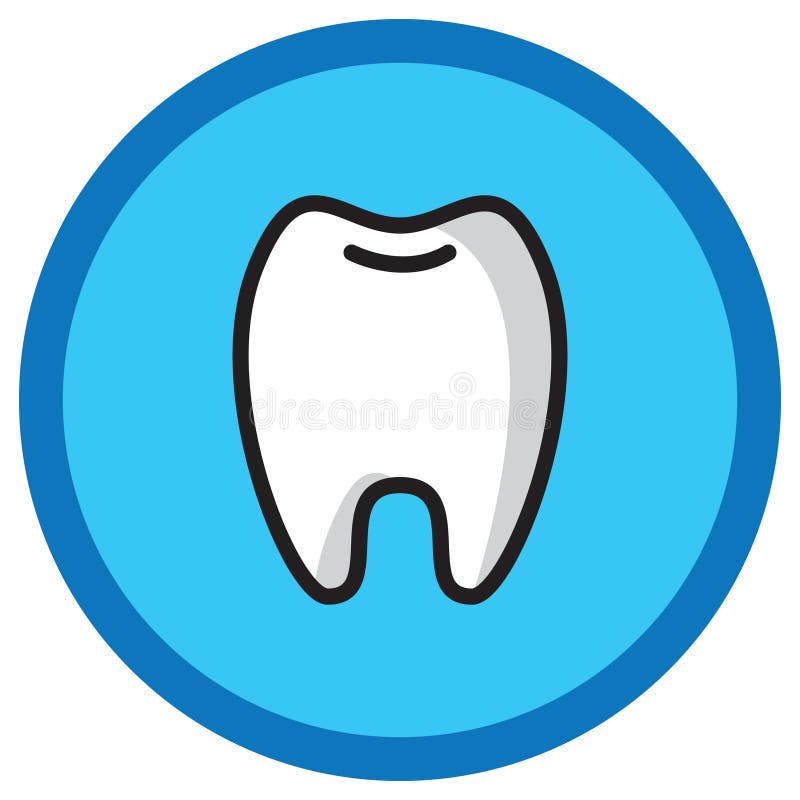 Tooth. Vector Illustration Decorative Design Stock Vector ...