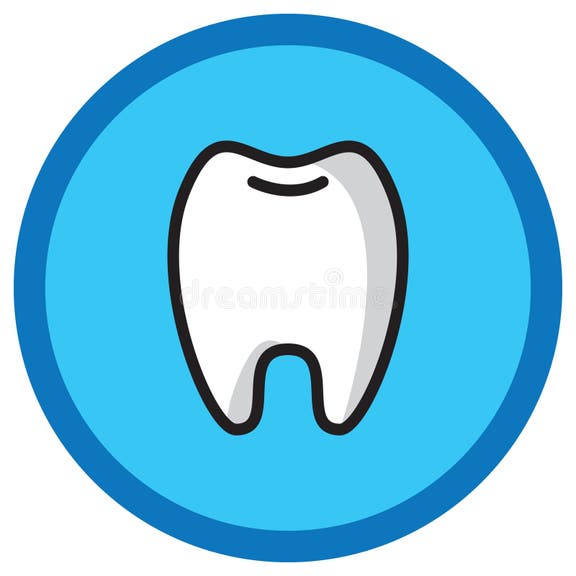 Tooth. Vector Illustration Decorative Design Stock Vector ...