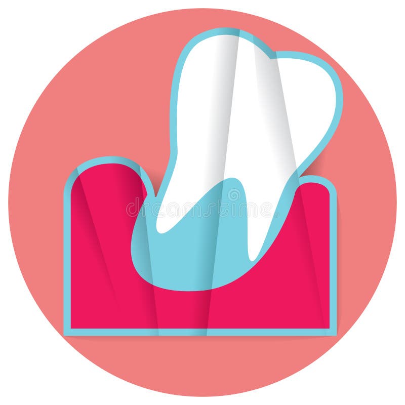 Tooth. Vector Illustration Decorative Design Stock Vector ...