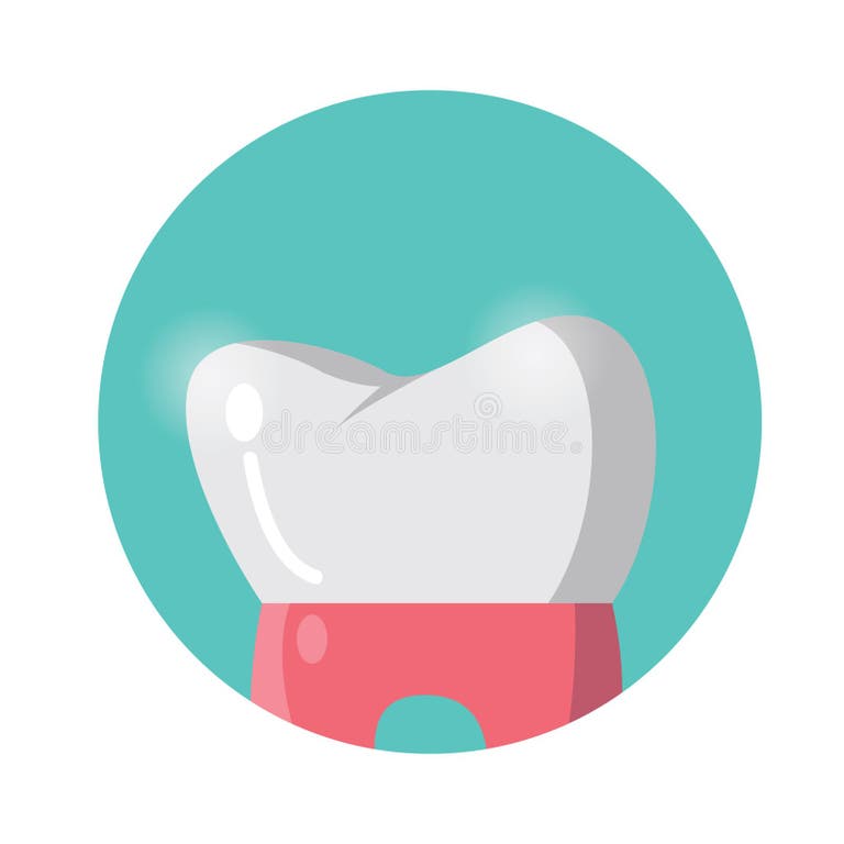 Tooth. Vector Illustration Decorative Design Stock Vector ...