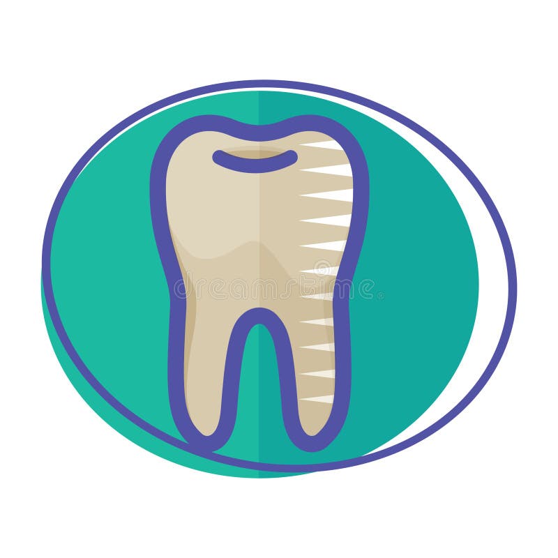 Tooth. Vector Illustration Decorative Design Stock Vector ...