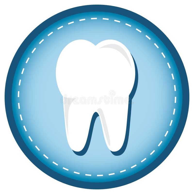 Tooth. Vector Illustration Decorative Design Stock Vector ...