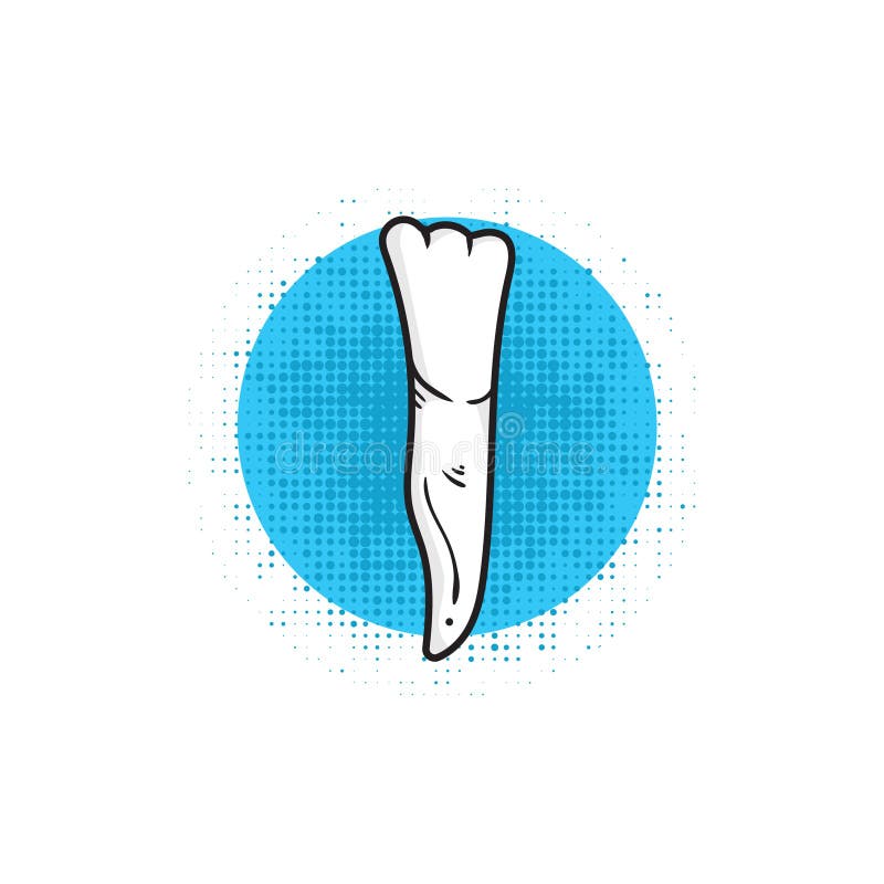 Tooth. Vector Illustration Decorative Design Stock Vector ...