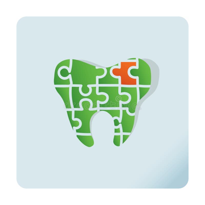 Tooth. Vector Illustration Decorative Design Stock Vector ...