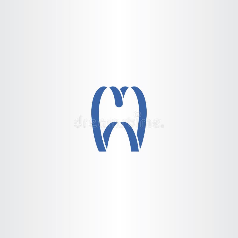 Tooth Vector Logo Illustration Symbol Icon Stock Vector - Illustration ...