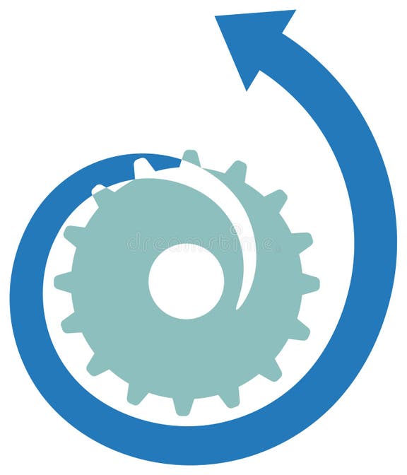 Tooth wheel logo stock vector. Illustration of emblem - 15082237