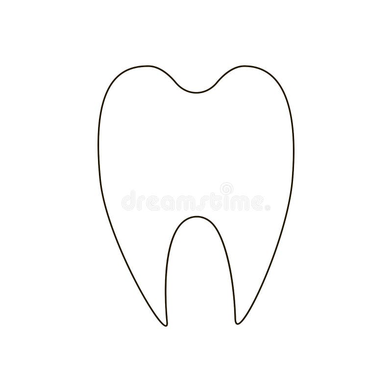 Tooth Outline Stock Illustrations – 12,453 Tooth Outline Stock ...