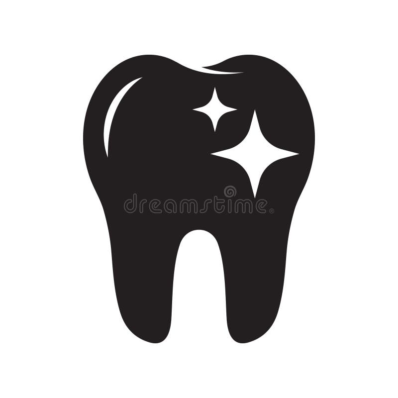 Tooth Whitening Icon, Vector. Stock Vector - Illustration of care, icon ...