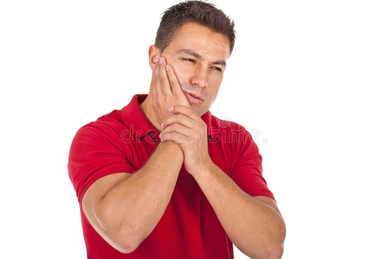 Toothache stock image. Image of isolated, agony, aching - 21764559