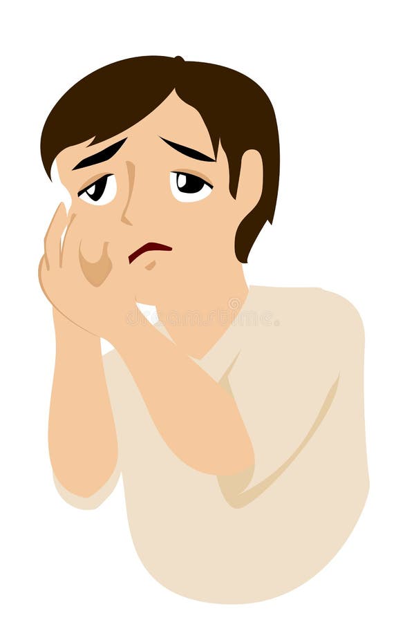 Man Suffering Toothache Pop Art Retro Vector Stock Vector ...