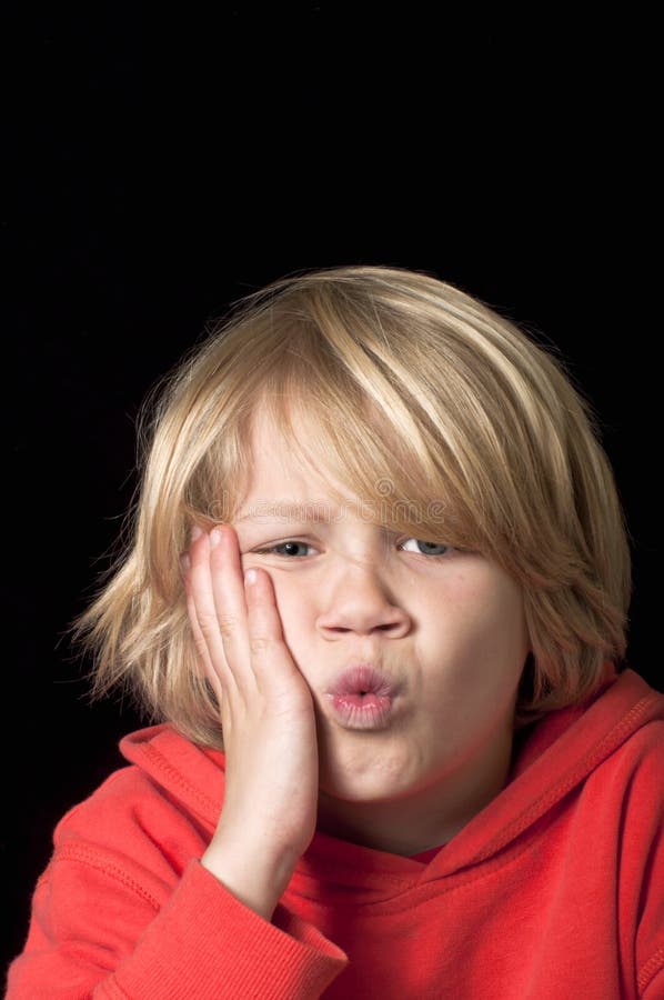 Toothache stock image. Image of person, expression, pullover - 28452873