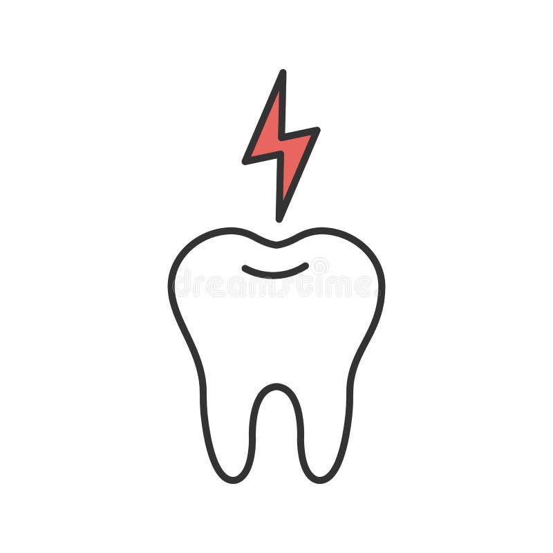 Cartoon Bad Tooth Icon Dental Trauma Stock Illustrations – 5 Cartoon ...