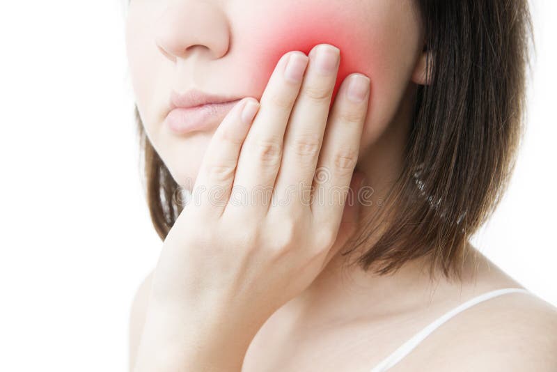 Toothache stock photo. Image of illness, care, massaging - 55766604