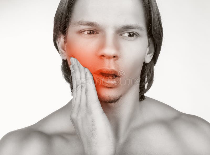 Toothache stock photo. Image of emotional, human, body - 56916174