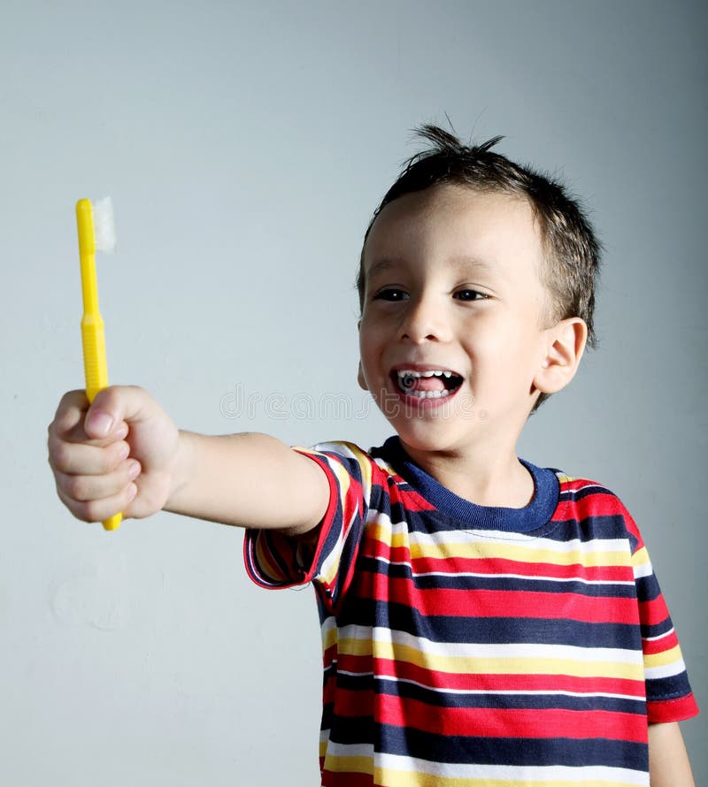 Toothbrush stock image. Image of company, hand, creative - 13229023