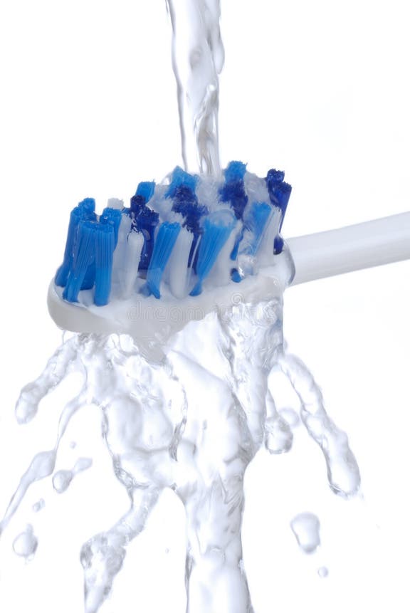 Toothbrush stock photo. Image of splash, prophylaxis, clinic - 1868354