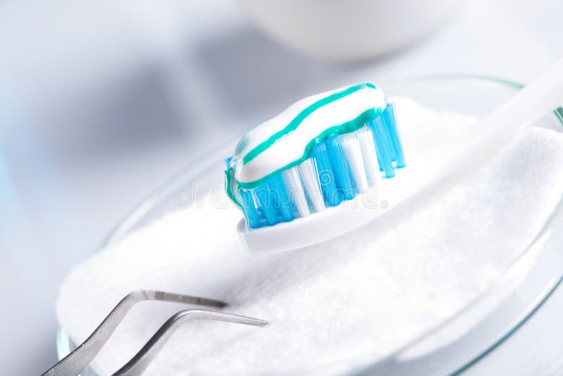 Toothbrush and dental care stock image. Image of care - 21796381