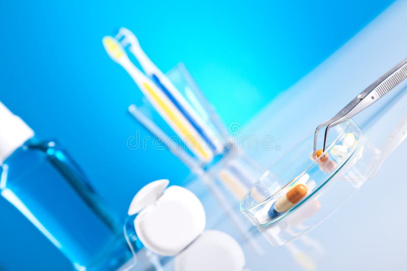 Toothbrush and dental care stock photo. Image of instrument - 21797084