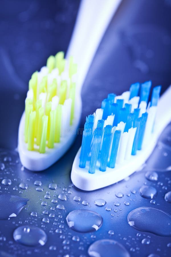 Toothbrush and dental care stock image. Image of drops - 21798487