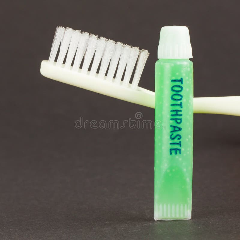 Toothbrush and Green Toothpaste Isolated Stock Image - Image of closeup ...