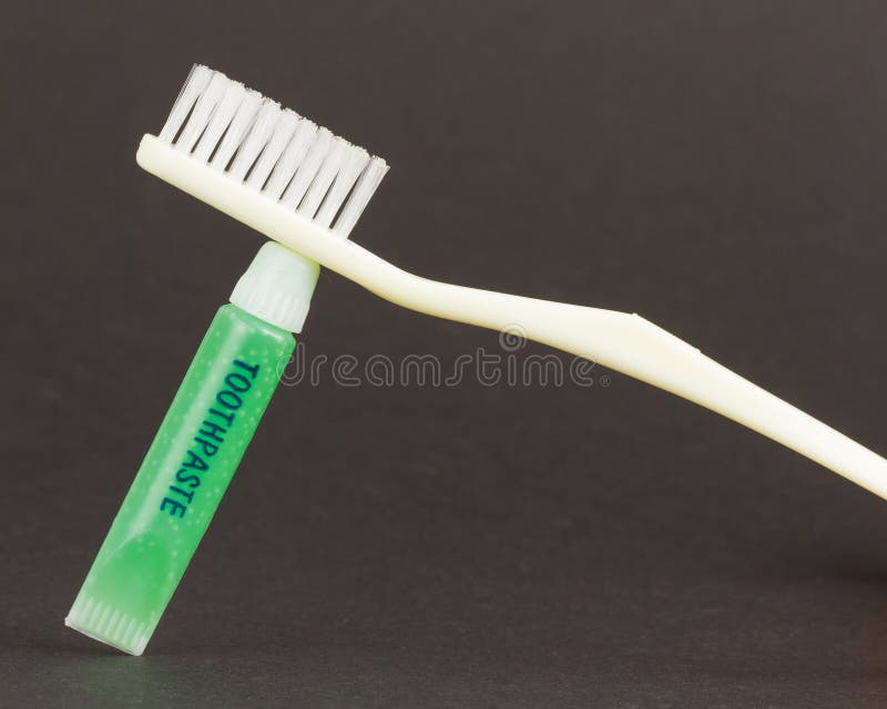 Toothbrush and Green Toothpaste Isolated Stock Photo - Image of closeup ...