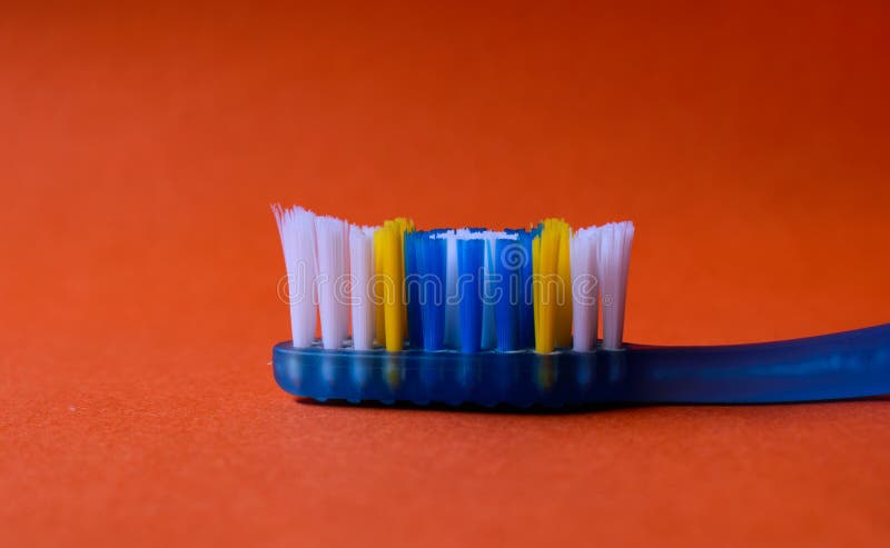 Toothbrush Head Personal Hygiene Concept Stock Image - Image of ...