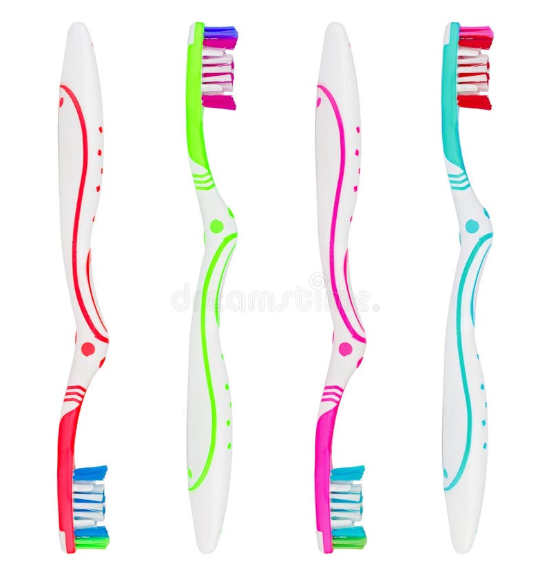 Toothbrush, Hygiene Tool, Isolated on White Background Stock Image ...