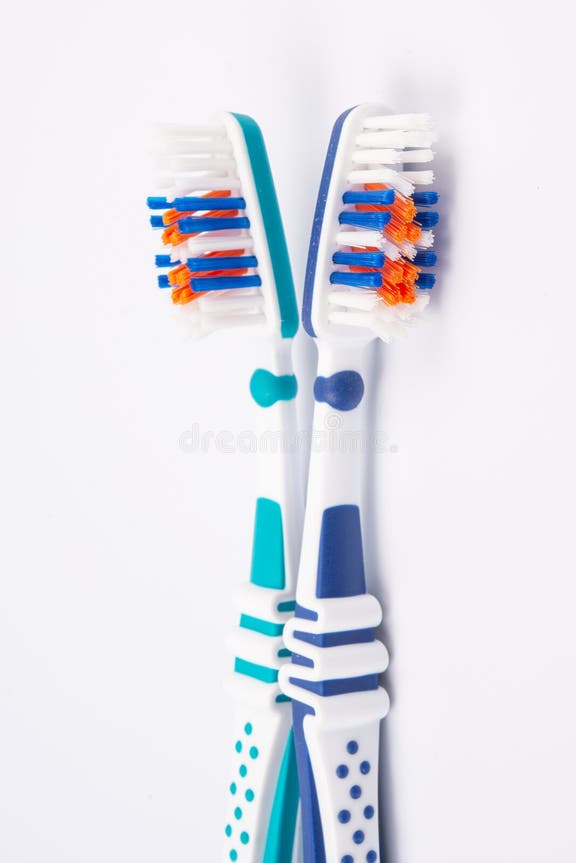 Toothbrush Isolated on White Background Stock Photo - Image of ...