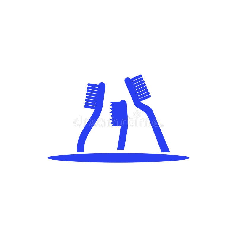 Toothbrush Logo Design Template Stock Vector - Illustration of clinic ...