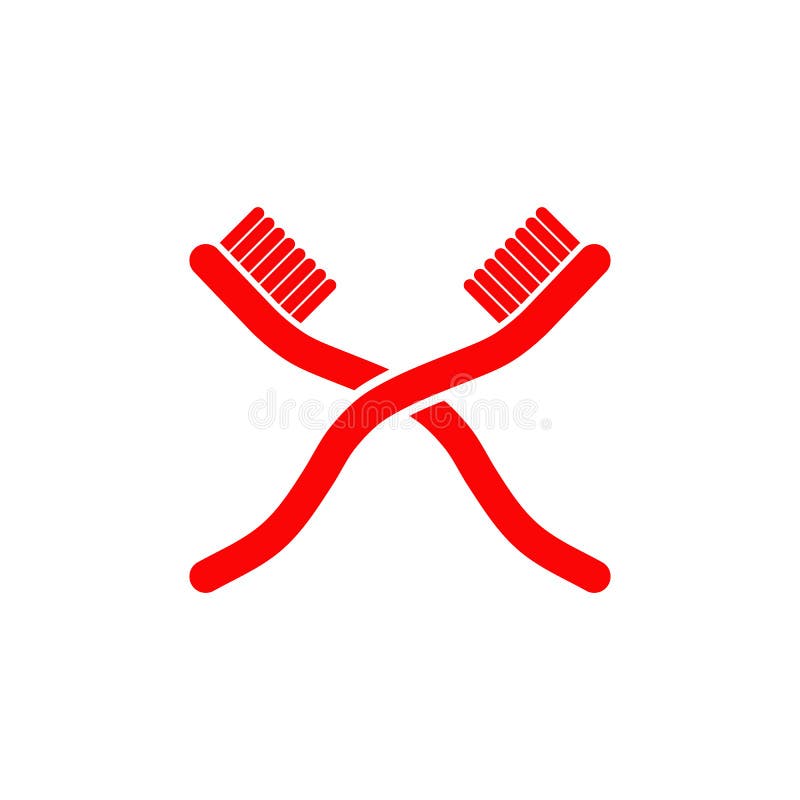 Toothbrush Logo Design Template Stock Vector - Illustration of medicine ...