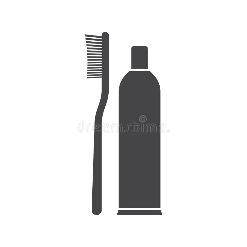 Toothbrush Logo Illustration Stock Vector - Illustration of brush ...