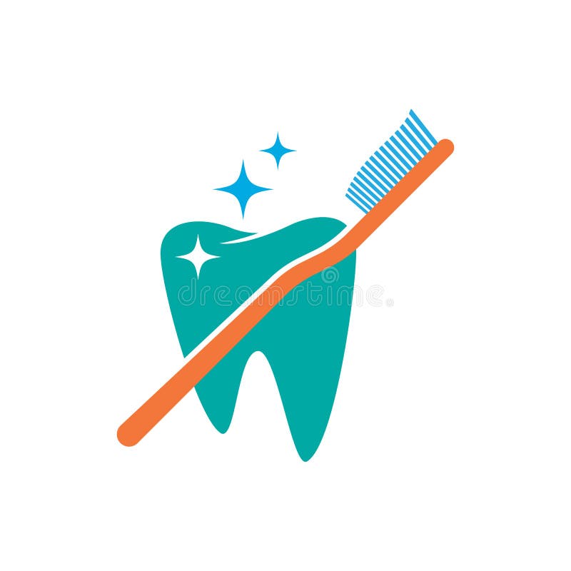 Toothbrush Logo Illustration Stock Vector - Illustration of dental ...