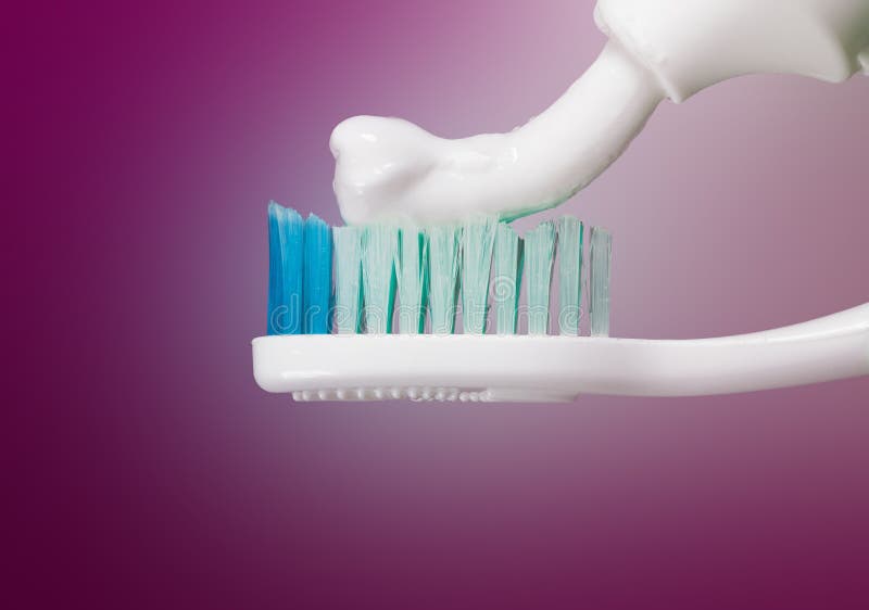 Blue toothbrush stock image. Image of blue, white, isolated - 139967
