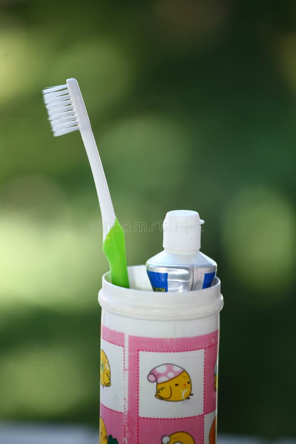 TOOTHBRUSH AND TOOTHPASTE stock photo. Image of medical - 11177192