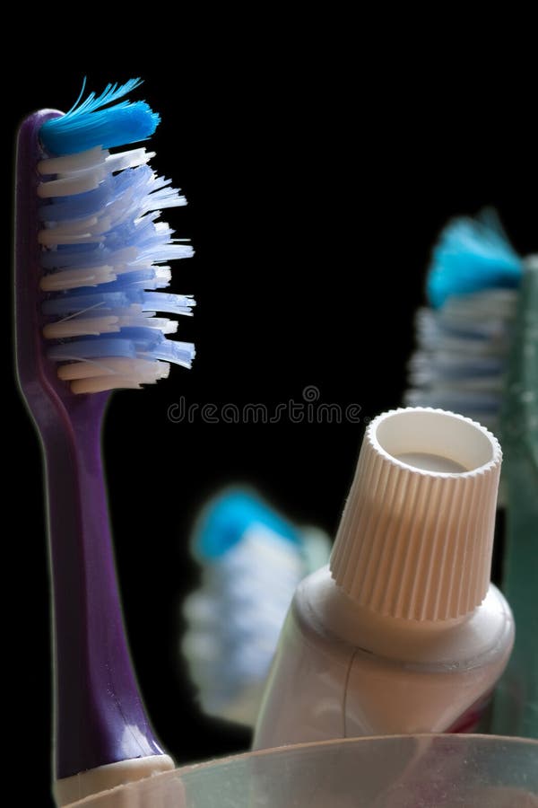 Toothbrush and toothpaste stock photo. Image of beauty - 14151568