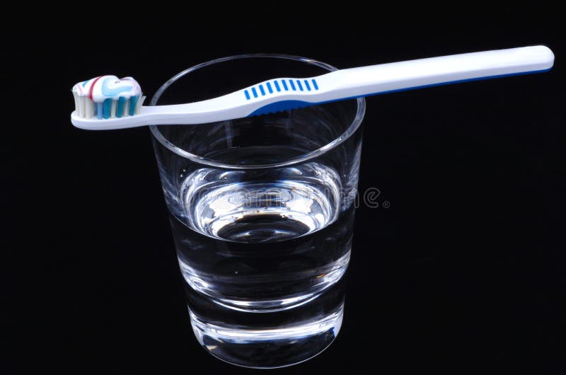 Toothbrush with toothpaste stock photo. Image of bathroom - 3607230