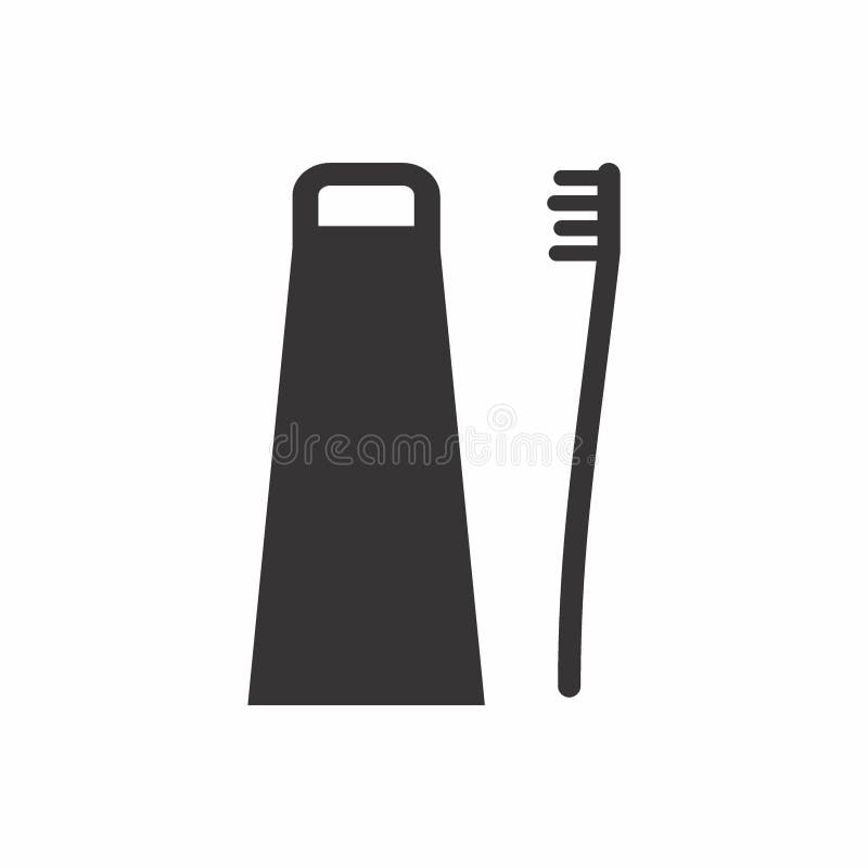 Toothbrush and Toothpaste - B...Vector Graphic of - Toothbrush and ...