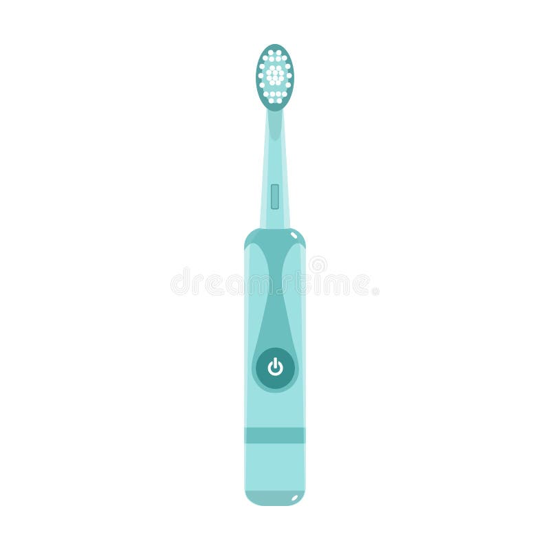 Toothbrush Vector Icon.Cartoon Vector Icon Isolated on White Background ...