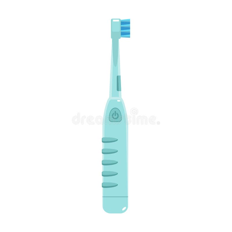 Toothbrush Vector Icon.Cartoon Vector Icon Isolated on White Background ...