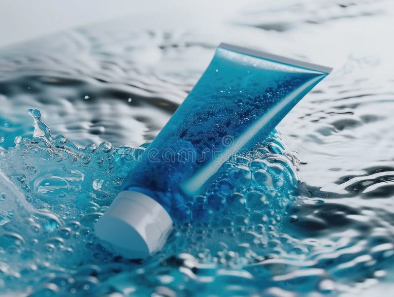 Toothbrush and Water stock image. Image of hygiene, personal - 375508537