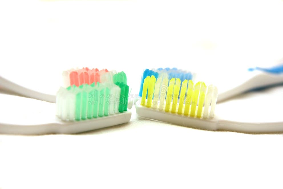 Toothbrushes stock photo. Image of toothpaste, toothpick - 214350