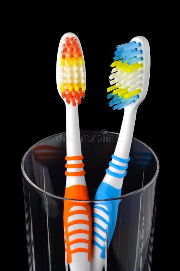 Toothbrushes stock image. Image of dental, still, life - 23018141