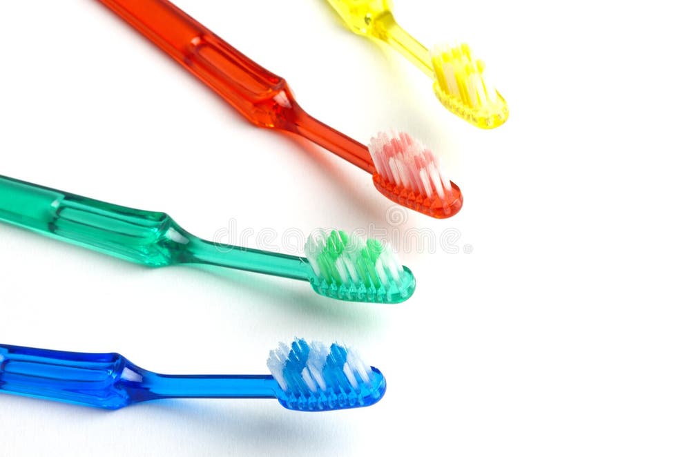 Toothbrushes stock photo. Image of implant, horizontal - 29587404