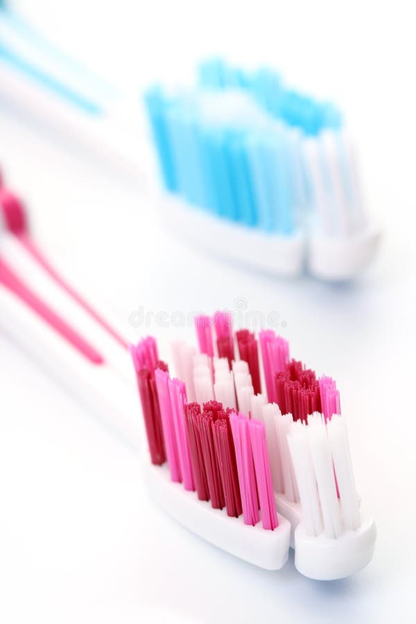Toothbrushes stock image. Image of bathroom, parodontose - 6421839